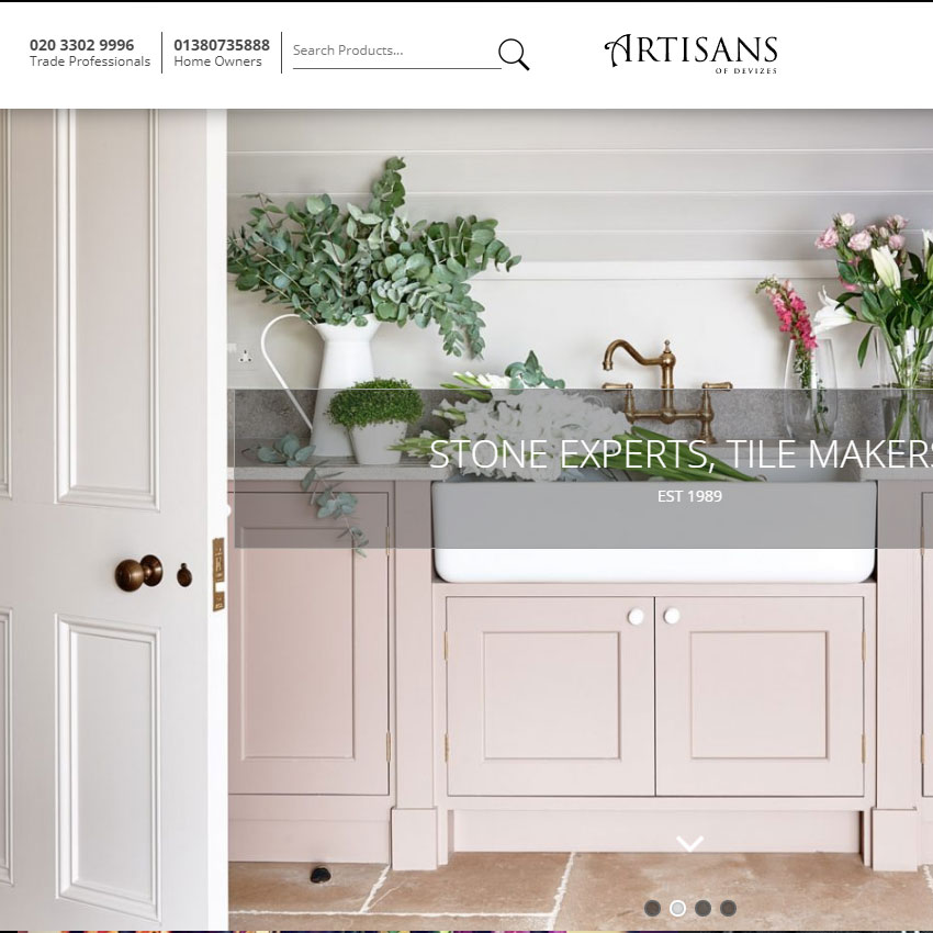 Artisans of Devizes - Bespoke WooCommerce Build